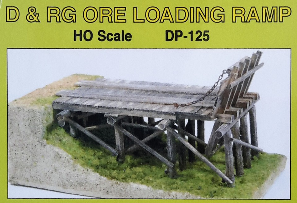 HO/HOn3 Scale Durango Press 'HO Scale D&RG Ore Loading Ramp' Kit #DP ...