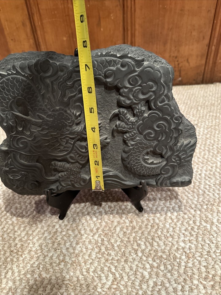Inkstone Made In Korea Dragon Carving | eBay