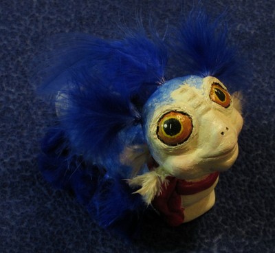 OOAK Jim Henson's Labyrinth 'Ello Worm Sculpture David Bowie Film ...