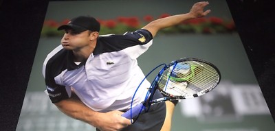 Andy Roddick Tennis Star Autographed US Open Signed 11X14 Photo USA COA ...