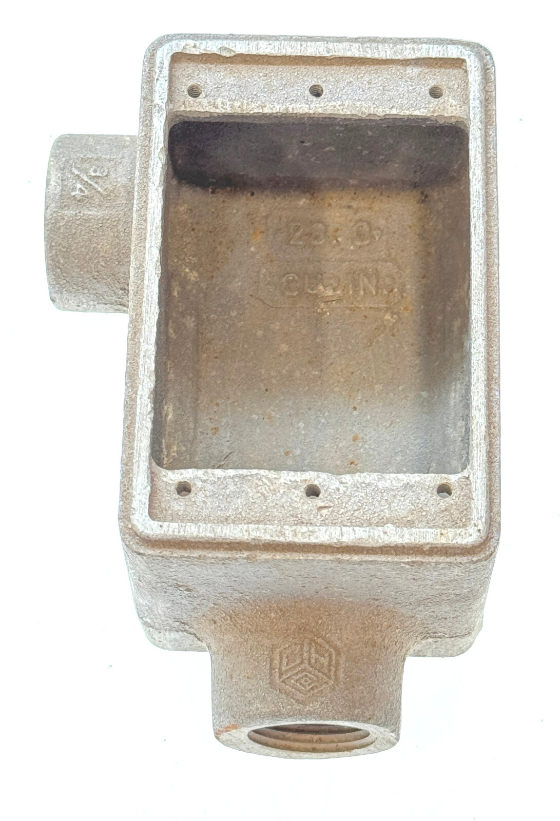 Crouse-Hinds FDR2 Condulet Single Gang Cast Device Box 3/4-Inch for ...