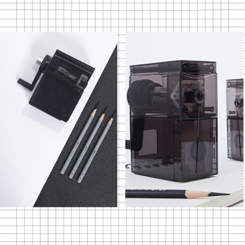 Professional Long Point Sketch Pencil Sharpener Hand Crank Sharpeners ...