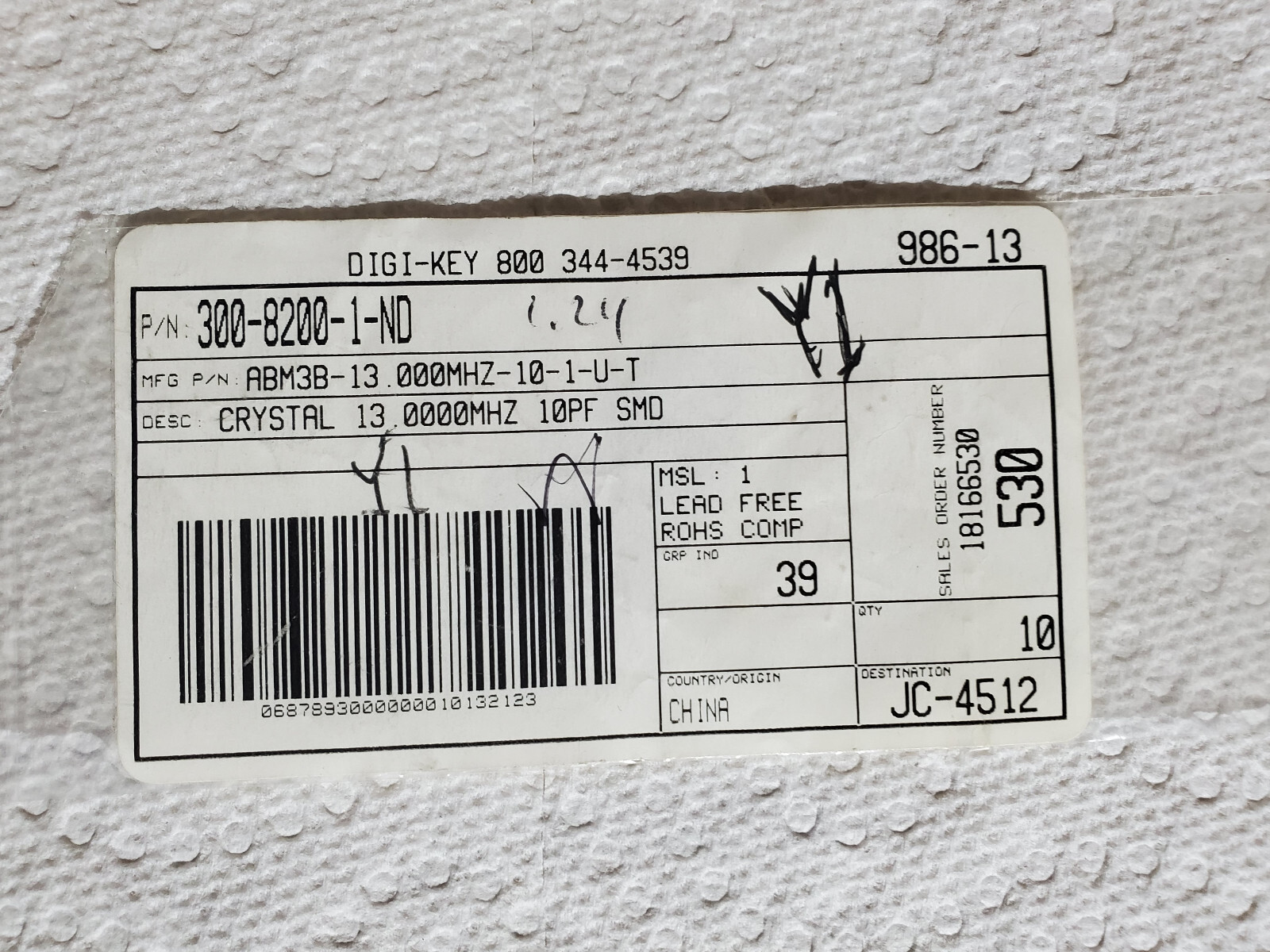 Abracon ABM3B-13.000MHZ-10-1-U-T Crystal | eBay