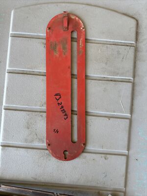 CRAFTSMAN RIDGID 113 315 Table Saw Blade Insert Throat 14" x 3 3/4" 5/3 ...