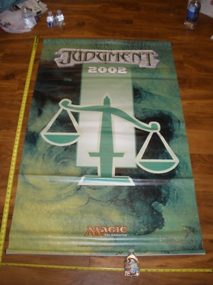 MTG Magic Judgment Vinyl Poster Hanging Store Display | eBay