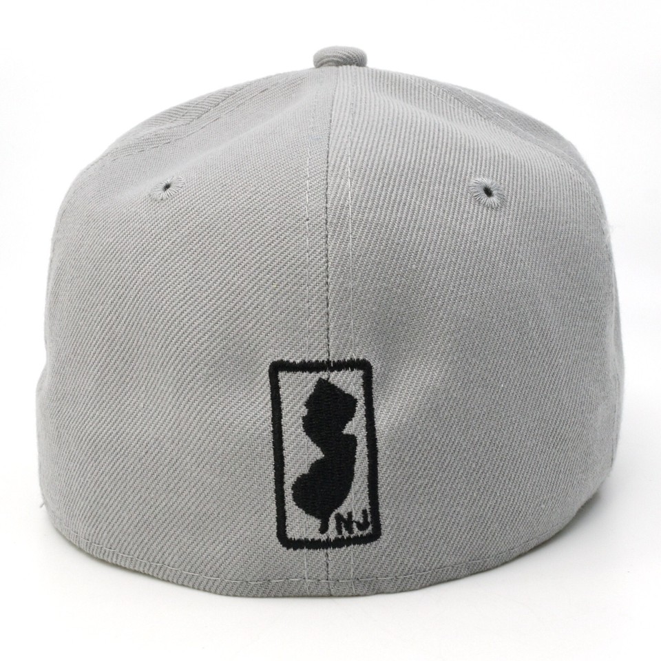 NJ 3D Fitted Embroidery Map Hat Size S M L XL 2XL New Jersey Baseball ...