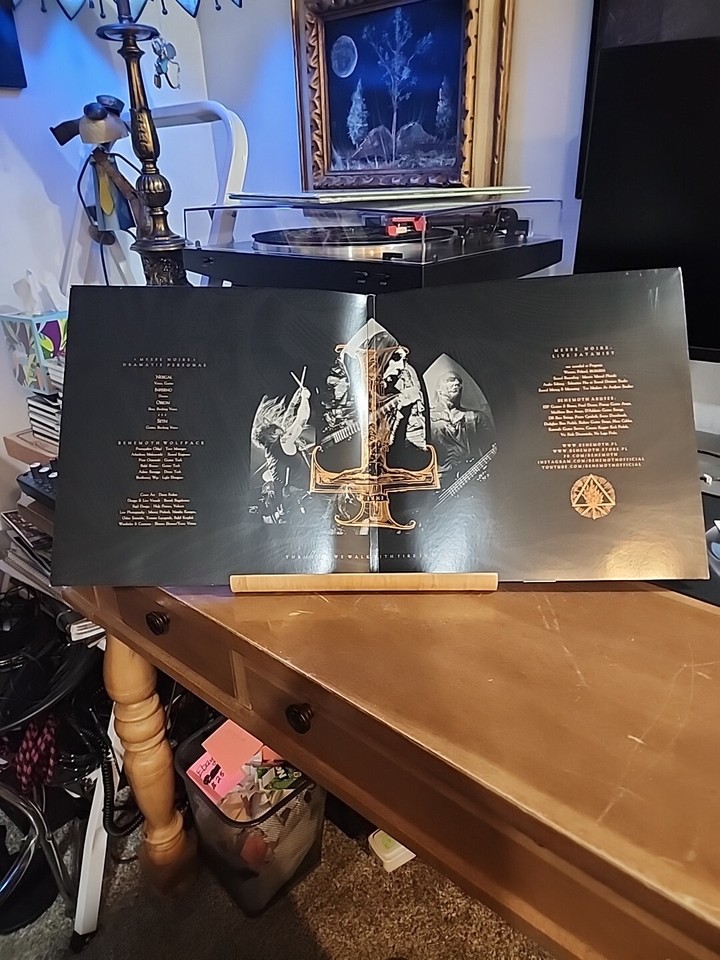 Messe Noire by Behemoth Record, 2018 New Sealed 2LP Root Beer Color ...