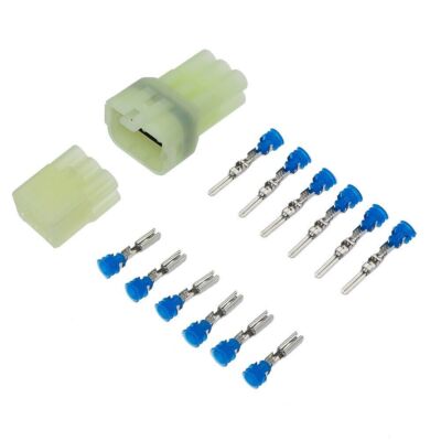 6 Pin HM 090 Male Female Motorcycle Sealed Waterproof Electrical Connector | eBay