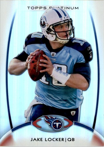 2012 Topps Platinum Jake Locker Tennessee Titans #79 | eBay