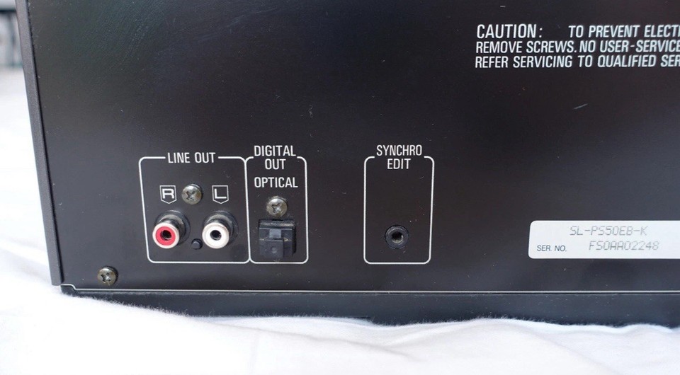 Rare🔥Technics SL-PS50 Compact Disc CD Player Very High Fidelity Works ...