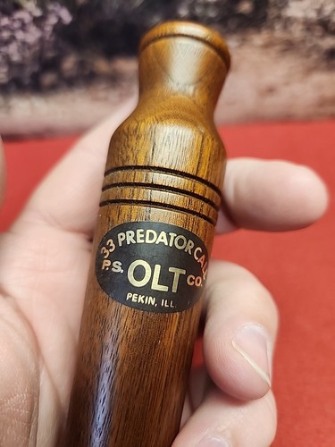 VINTAGE P. S. OLT #33 PREDATOR CALL Very Nice! Works Great | eBay