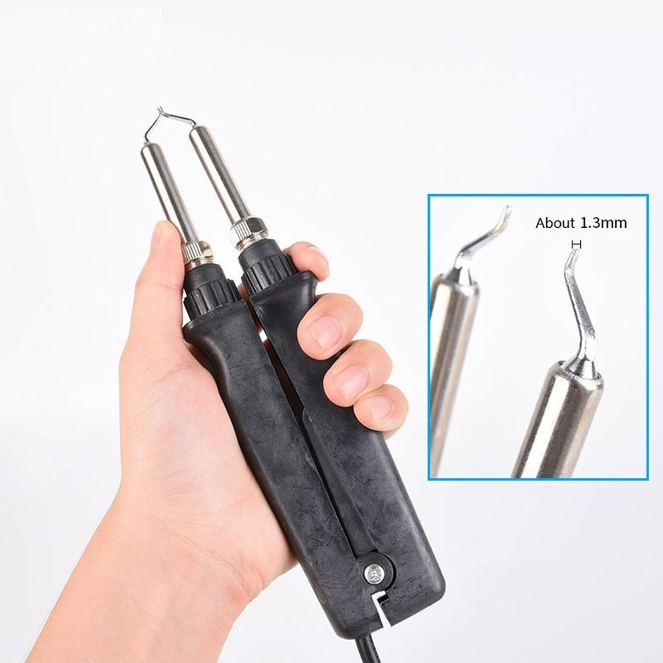 Efficient Double Soldering Iron Tweezer Clip for Electronics Repair ...