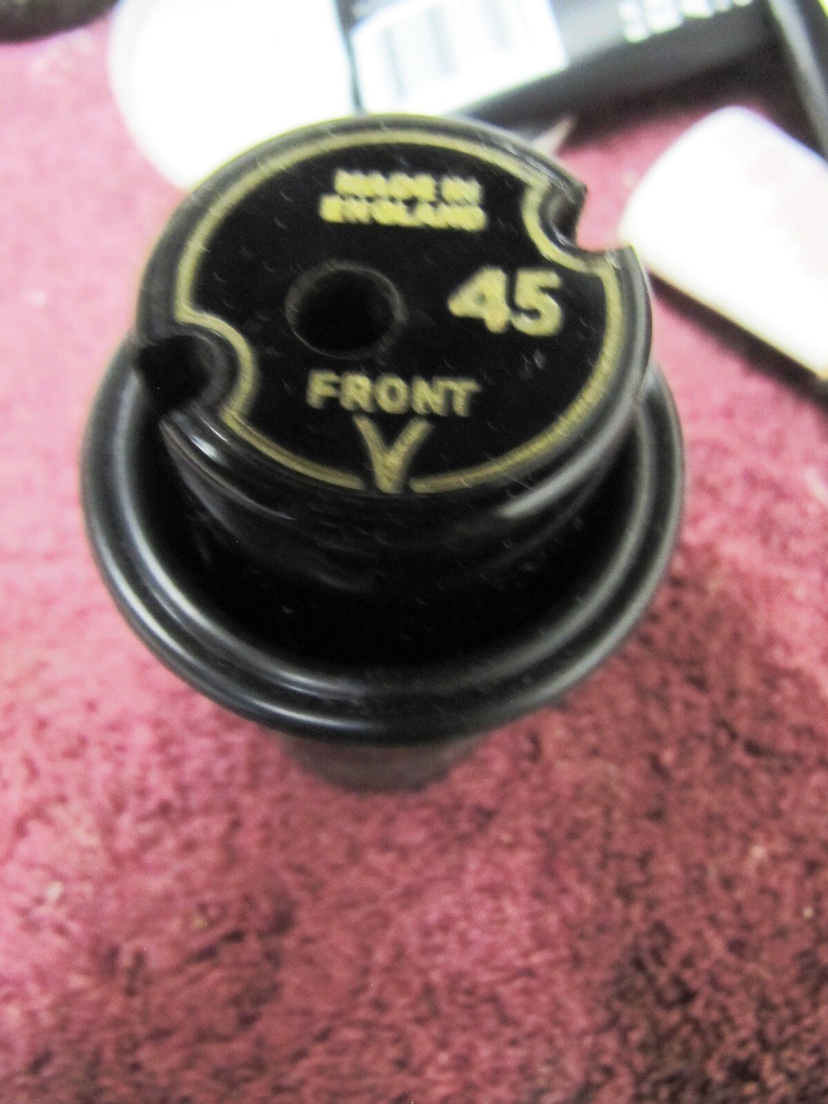 MAGNAVOX COLLARO 45 rpm RECORD ADAPTER + HOLDER IMPERIAL S600 Turntable ...