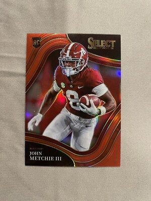 2022 Select Draft Picks John Metchie III RC Red Prizm Field Level /149 ...