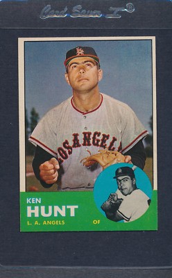 1963 Topps #207 Ken Hunt Angels EX/MT *2458 | eBay