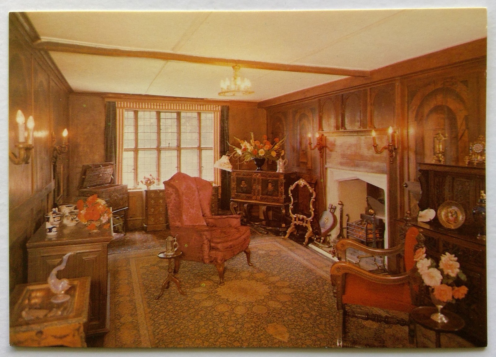 The Painted Room St Mary's Bramber Sussex Postcard (P266) | eBay