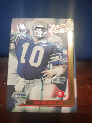 1991 Action Packed Rookie Update Football Card #12 Dan McGwire | eBay