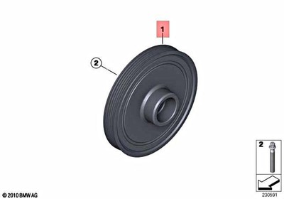 Genuine MINI Cooper One R55 R56 R57 R58 R59 R60 Vibration Damper ...