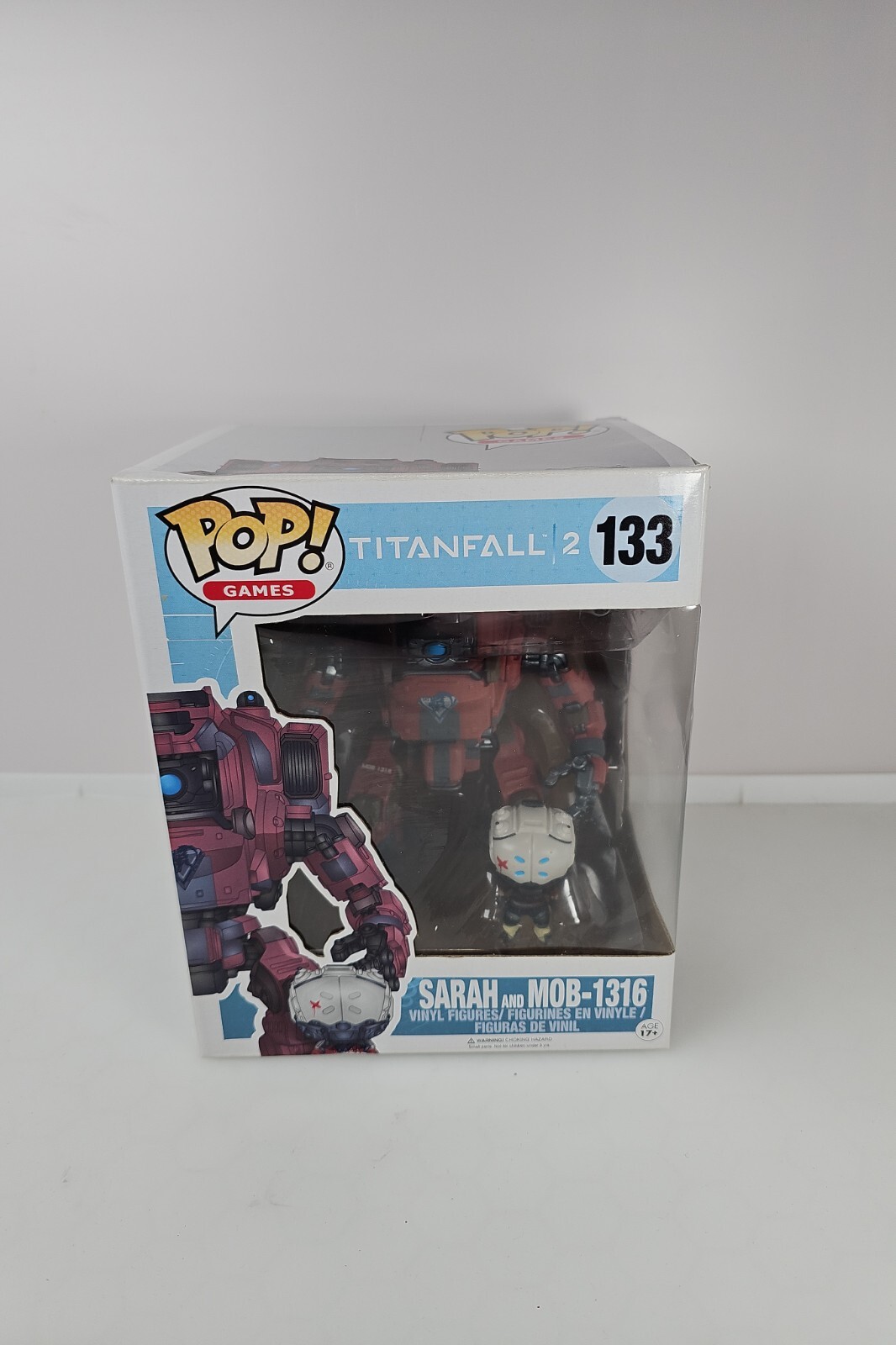 Funko Pop! #133 Vinyl 6 in: Titanfall 2 - Sarah Briggs & MOB-1316 ...