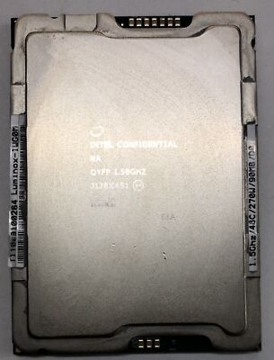 Intel Confidential Xeon QYFP ES2 D0 48C/96T 1.5Ghz 90MB 270W LGA4677 ...