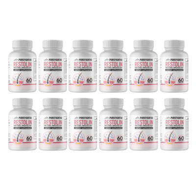 Restolin Hair Skin and Nails Supplement 12 Bottles 720 Capsules | eBay