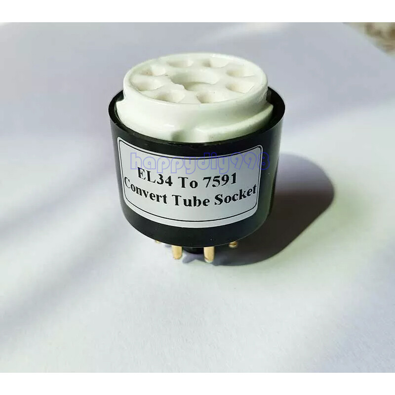 1PC EL34 to 7591 Vacuum TUBE SOCKET ADAPTER EL34 （top）TO 7591 | eBay