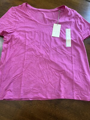 Womens A New Day Shirt Large NWT Pink/purple | eBay