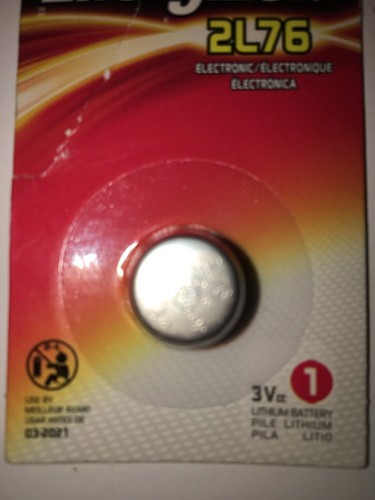 Energizer 2L76 CR1/3N 3v Lithium Photo Battery-Brand New-(See Below ...