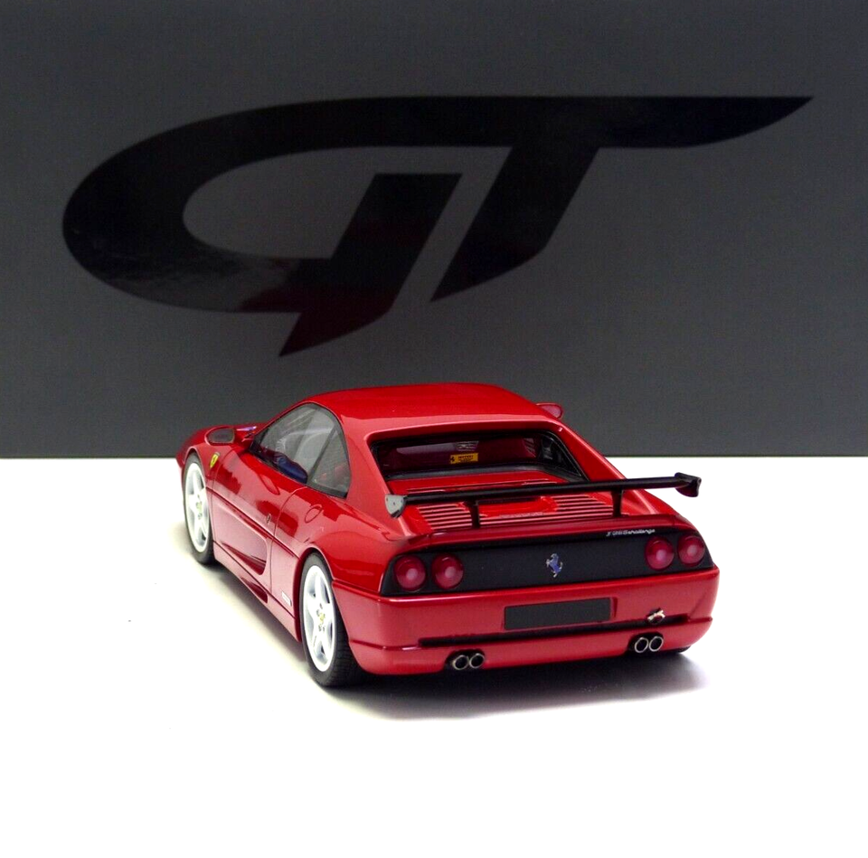 Ferrari F355 Challenger Bauj. 1995 red / silver-wheels 1:18 GT474 GT ...