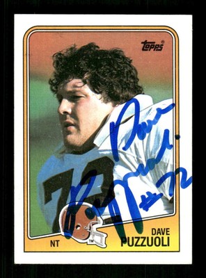 1988 Topps 100 Dave Puzzuoli signed auto autograph BXCP35 | eBay