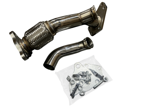 EWG External Wastegate Up Pipe Dump Tube For Subaru WRX STi Forester ...