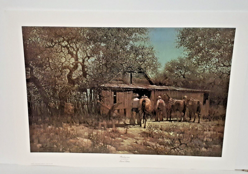 Robert Summers "RENDEZVOUS" 1981 31" x 22" Editison of 1500 NEW Mint ...