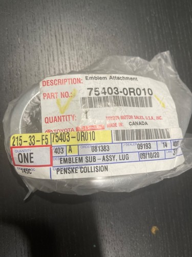 New OEM Toyota Rav4 Emblem 75403-0R010 | eBay