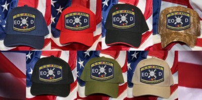 EOD EXPLOSIVE ORDNANCE DISPOSAL TECHNICIAN HAT PATCH CAP US NAVY RATING ENLISTED | eBay