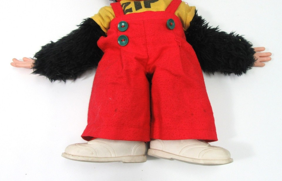 VINTAGE RUSHTON RUBBER FACE ZIP THE MONKEY CHIMP ZIPPY DOLL 15" | eBay