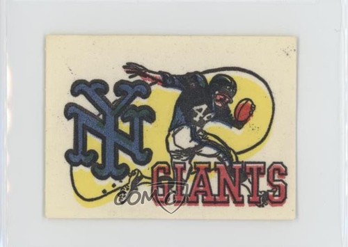 1961 Topps Flocked Stickers New York Giants Team | eBay