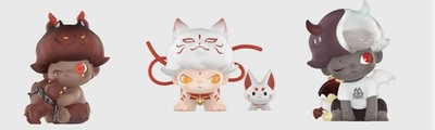 DIMOO NO ONE'S GONNA SLEEP TONIGHT SERIES-CERBERUS ，FOX SPIRIT， LITTLE ...
