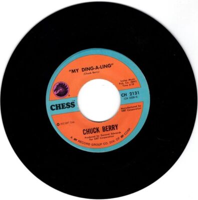 Chuck Berry - My Ding-A-Ling / Johnny B. Goode (Live) 7" 45 RPM Single ...