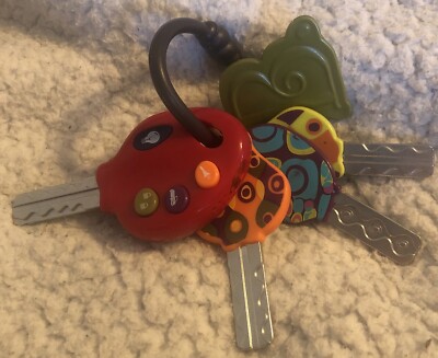 Just B. toys FunKeys Toy Funky Toy Keys Toddlers Babies Car Keys ...
