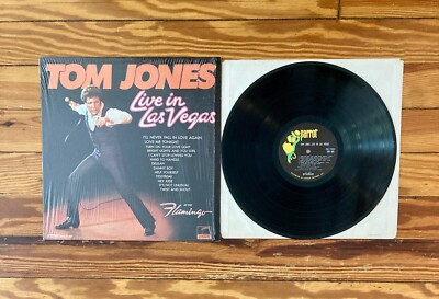 Tom Jones Live in Las Vegas LP Vinyl OG Parrot Records 1969 NM/NM in ...