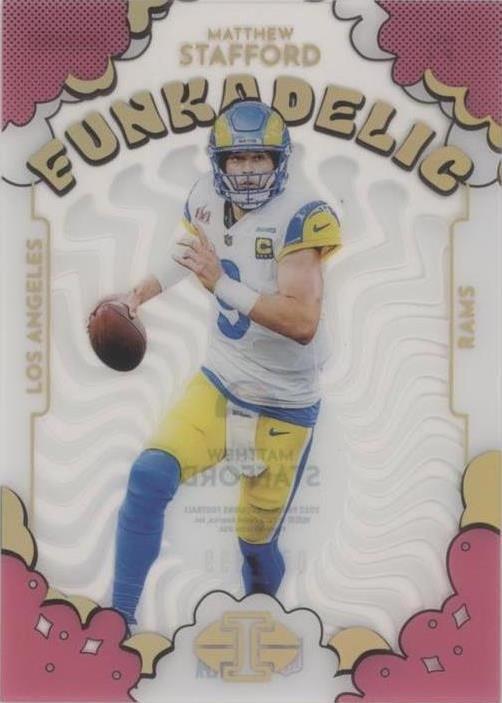 2022 Panini Illusions - Funkadelic Matthew Stafford #F-4 Pink /399 for ...