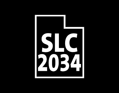 SLC 2034 VINYL DECAL WHITE 4.5" X 6" UTAH SALT LAKE CITY WINTER ...
