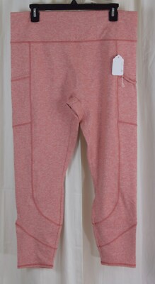 zuda Women’s Z-Ultrasoft Legging with Seaming Detail Terracotta Size XL ...