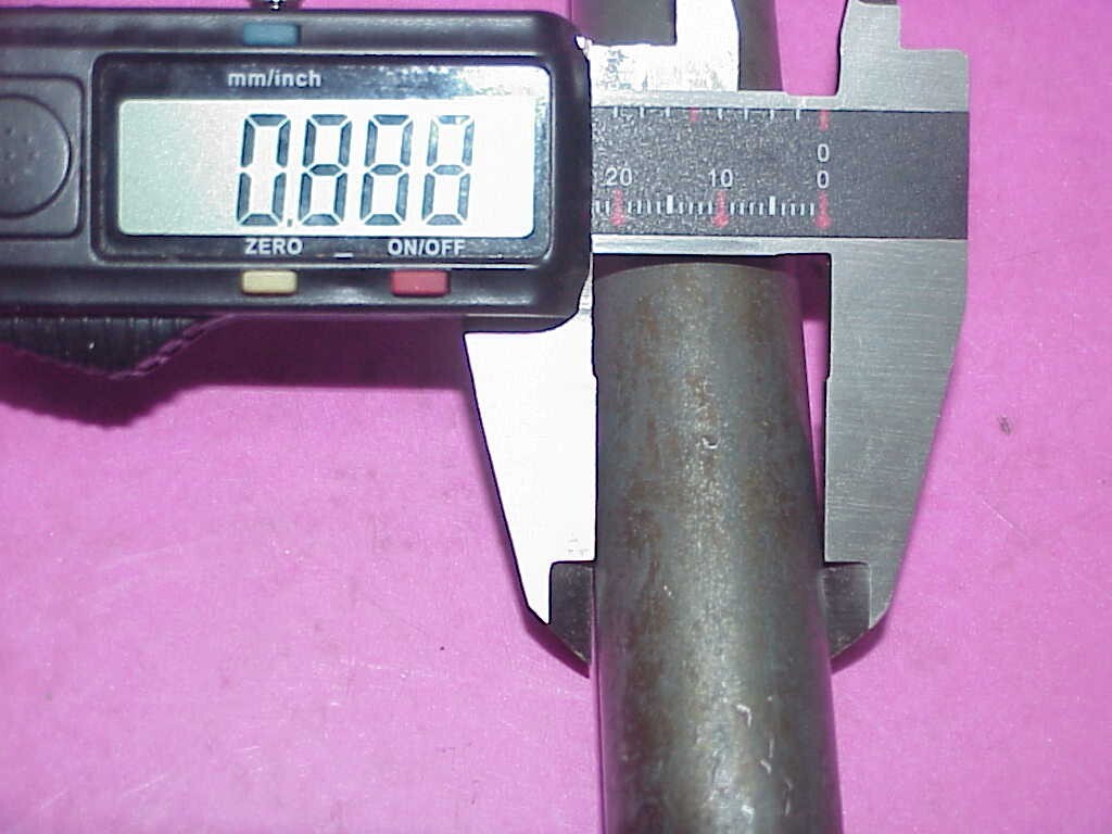 AFCO 12" Swedge Tube Rod with Red Anodized Aluminum 5/8" Rod End Heims ...