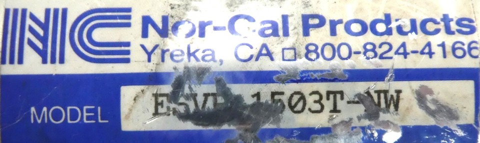 Nor-Cal Products 3870-01212 Pneumatic Angle Valve NW40 AMAT Lot of 2 ...