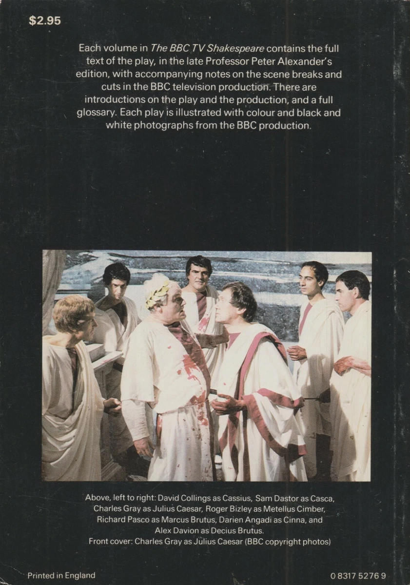 Julius Caesar Play Cover