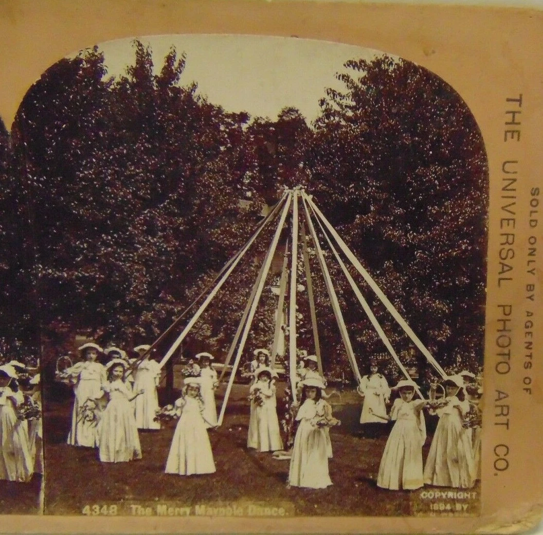 Vintage Maypole Dance