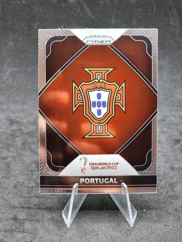 2022 Panini Prizm World Cup Team Logo #20 PORTUGAL Crest Badge | eBay ...