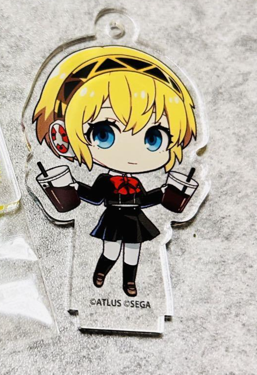 PERSONA 3 RELOAD Aegis Acrylic Stand Keychain Animax Cafe Limited from ...