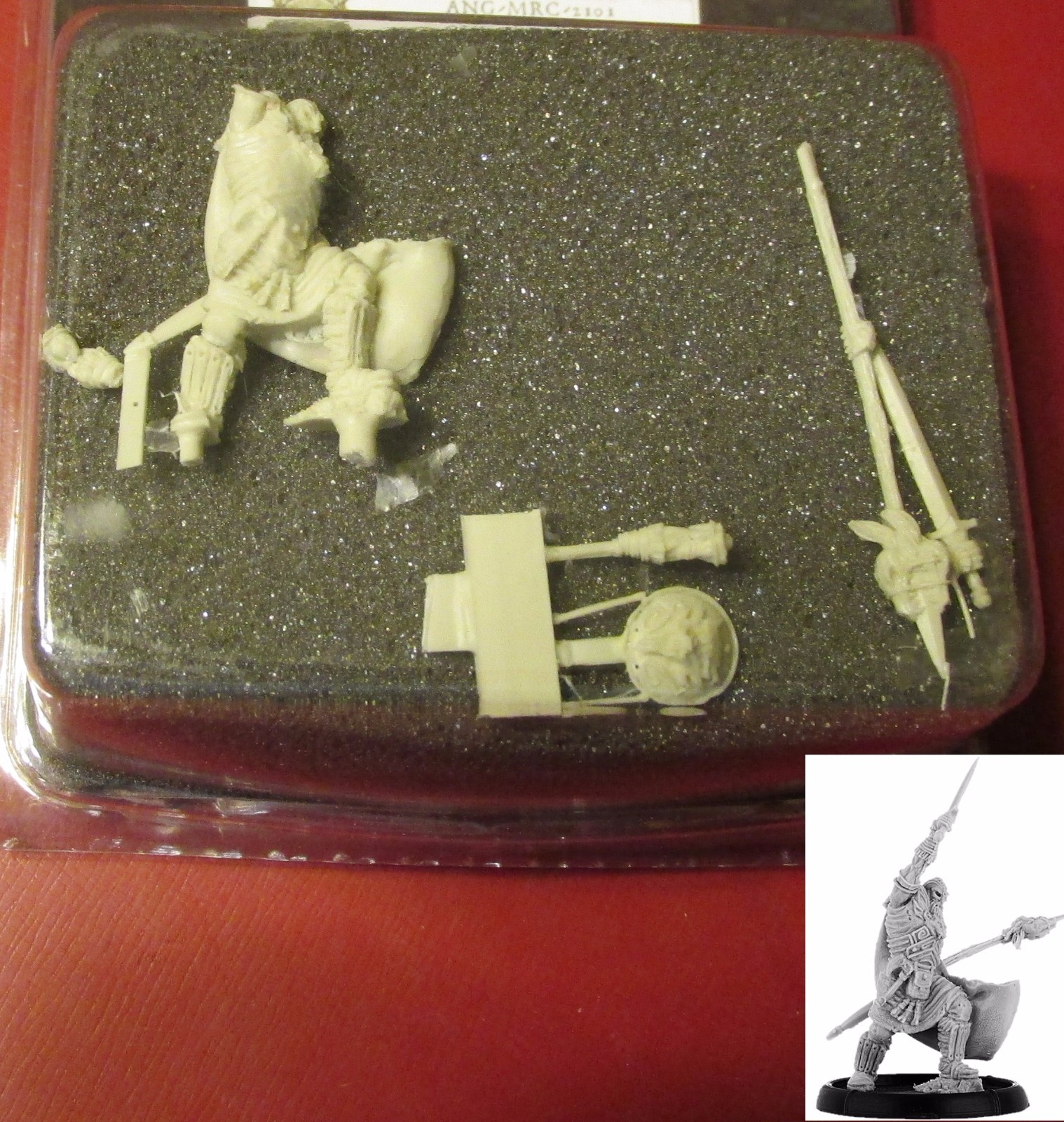 Darklands ANG-MRC-2101 Egbert Gesith Great Wolfborn Warrior Infantry ...